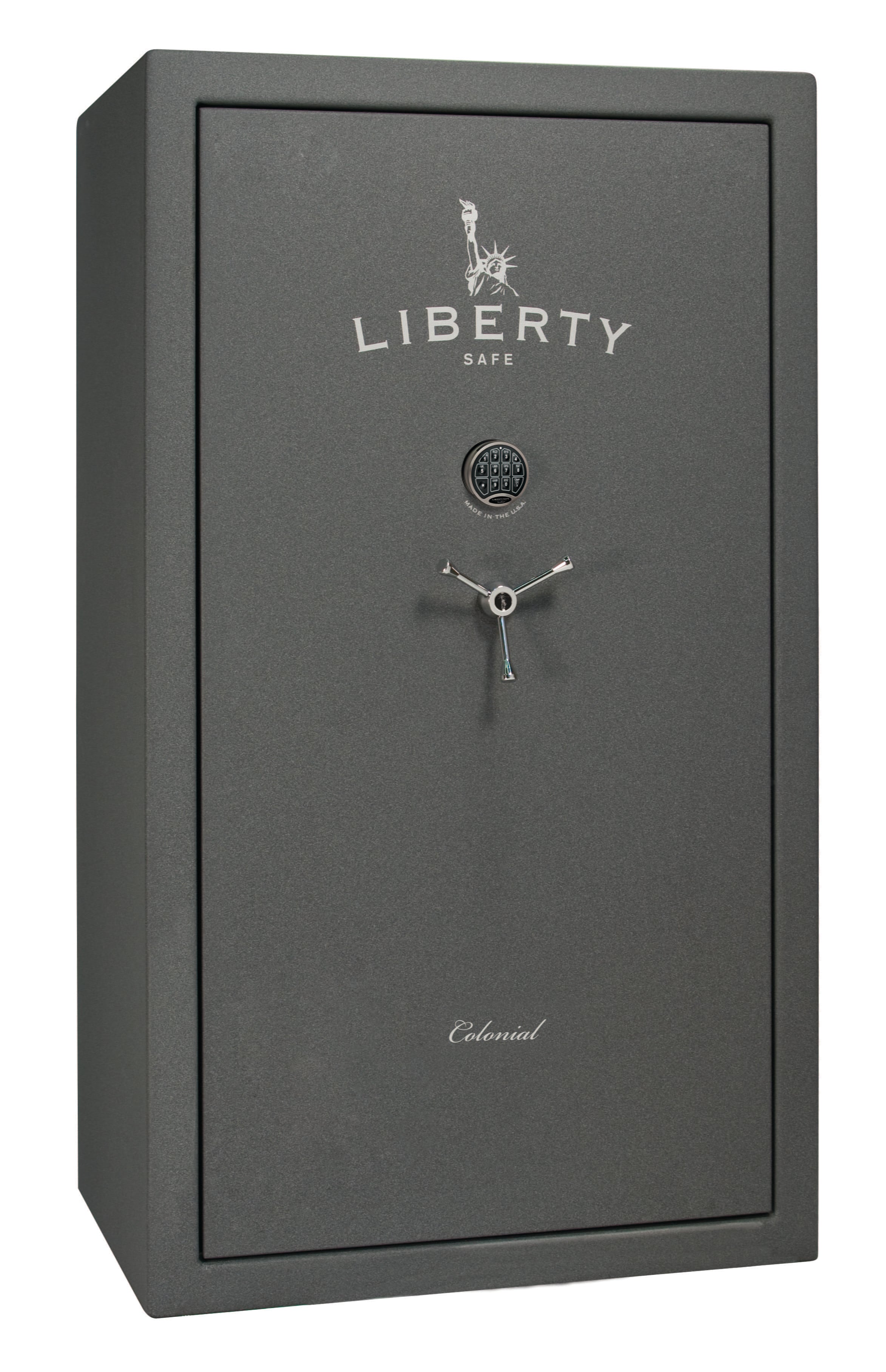 Liberty Colonial 50 Gun Safe – Heavy Metal Gun Safes